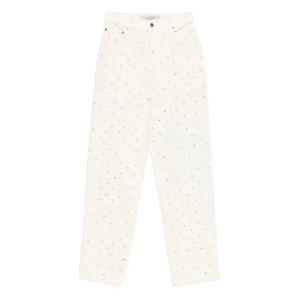 GOLDEN GOOSE Trousers Straight Trousers - White