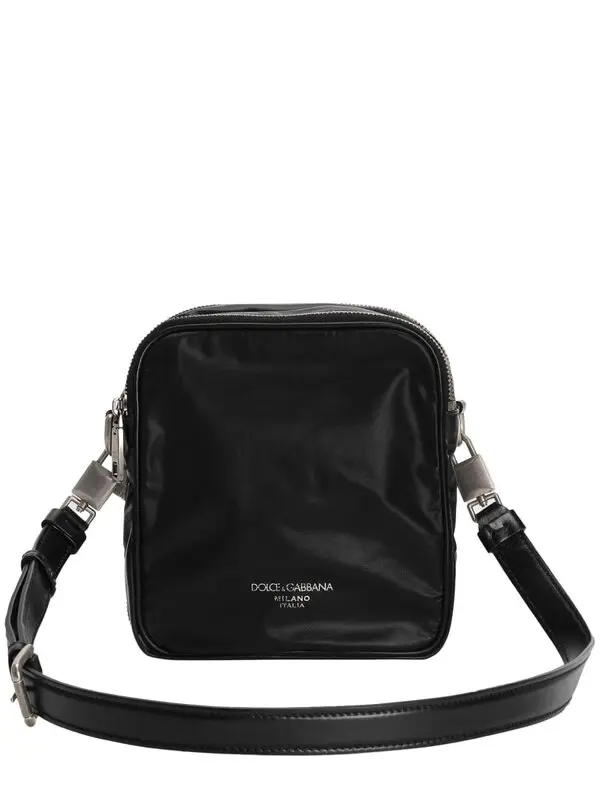 Dolce & Gabbana Leather Cross Body Bag - Black
