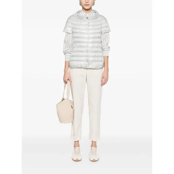 Herno Quilted Stand Collar Jacket