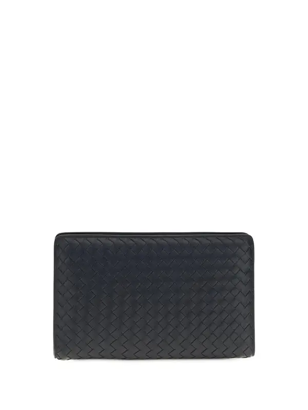 Bottega Veneta Agenda Clutch - Blue