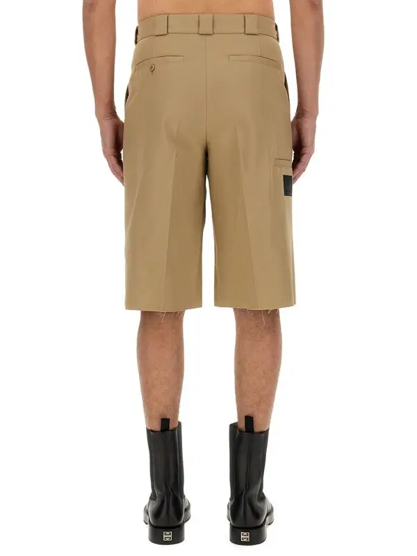 Givenchy Bermuda Chino Shorts - Cream