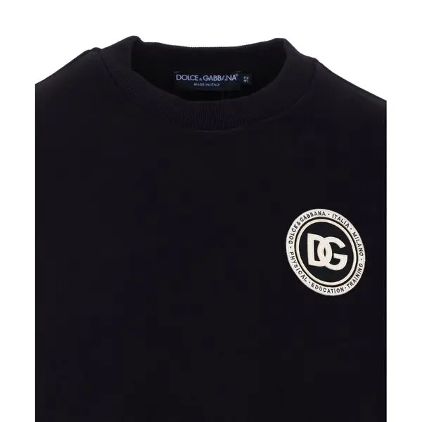 Dolce & Gabbana Dg Logo Patch Sweatshirt