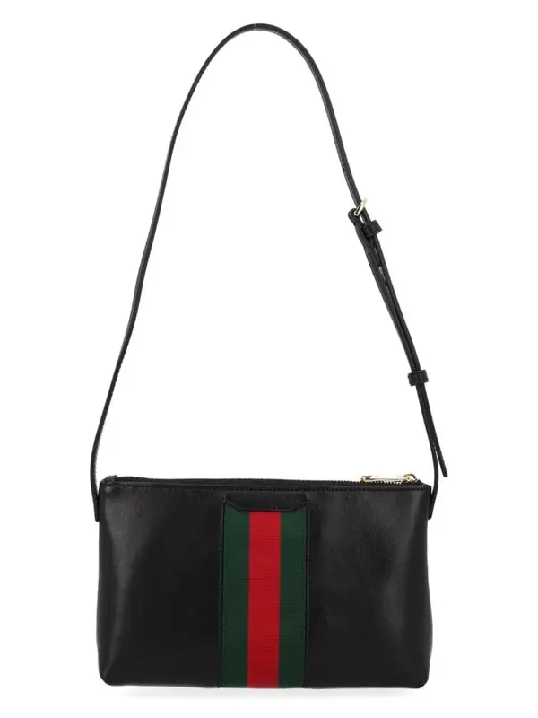 Gucci Horsebit Web Mini Bag - Black
