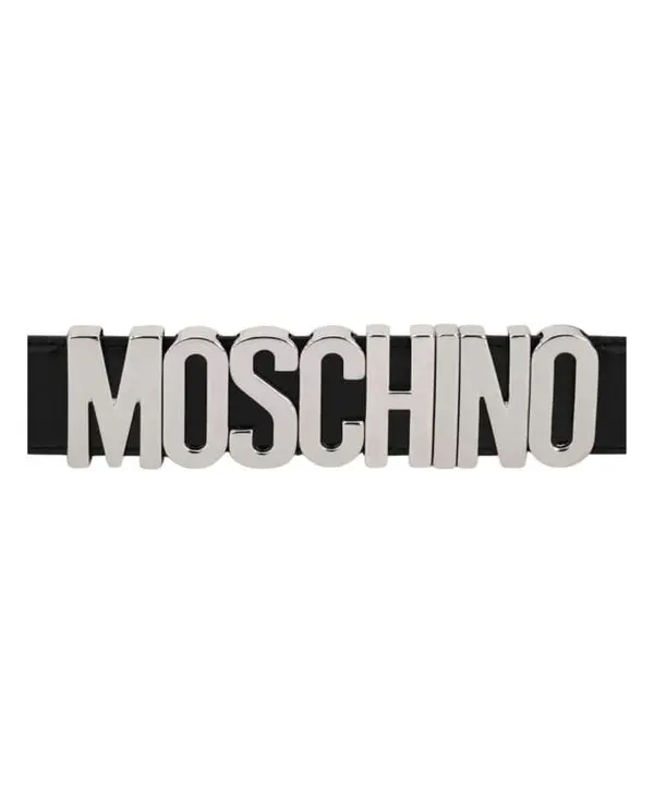 Moschino Luxury Leather Belt - Black