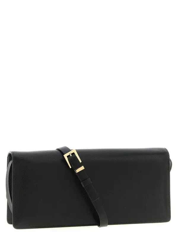 TOM FORD Supple Grain Shoulder Bag - Black