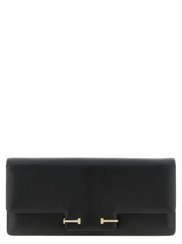 TOM FORD Supple Grain Shoulder Bag - Black