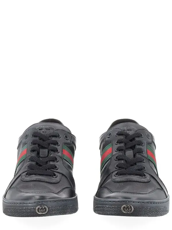 Gucci Stretch Leather Effect Sneaker