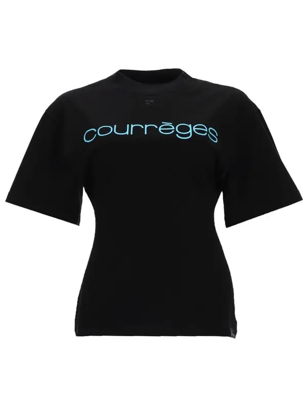 COURREGES T-shirt Con Logo