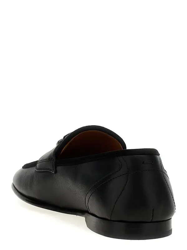 Dolce & Gabbana Logo Loafers - Black