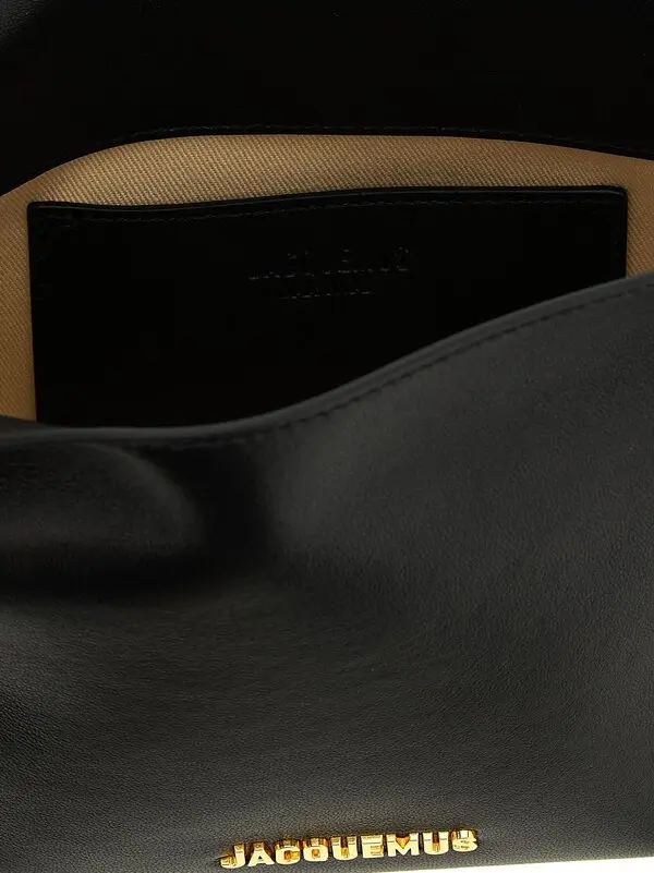 Jacquemus Rond Carré Clutch Bag - Black