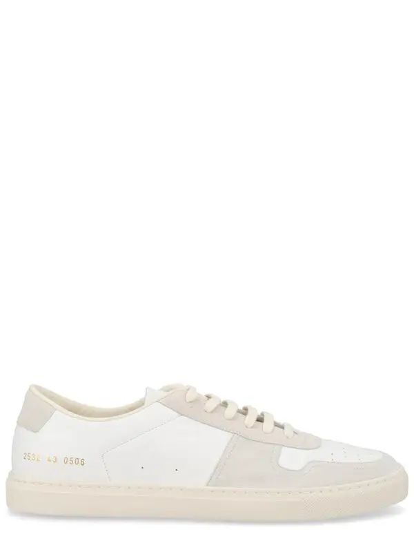 COMMON PROJECTS Bball Leather Sneakers - White