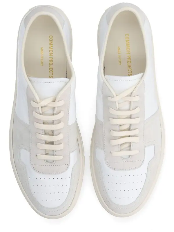 COMMON PROJECTS Bball Leather Sneakers - White