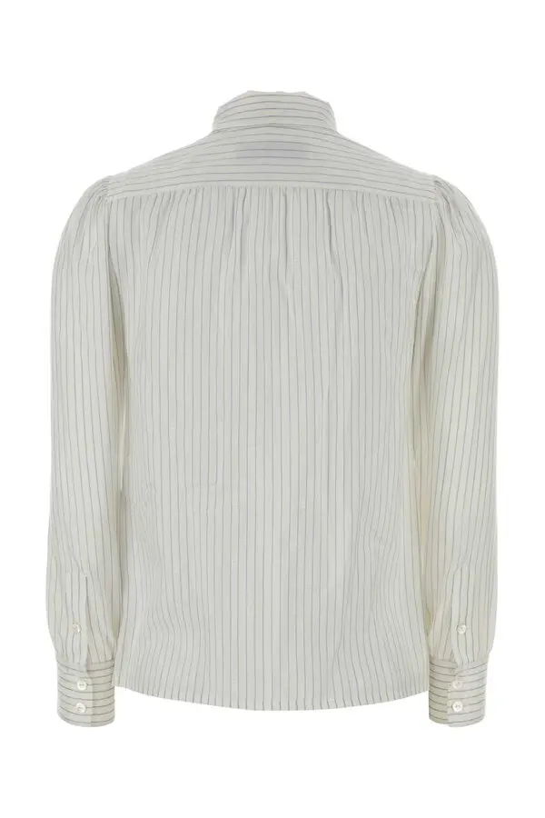 Gucci Silk Striped Shirt - Multicolor