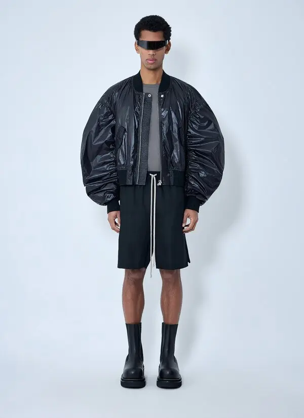 Rick Owens Oversized Bomber Jacket - Black