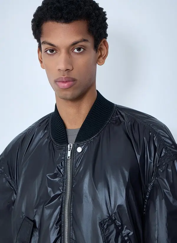 Rick Owens Oversized Bomber Jacket - Black