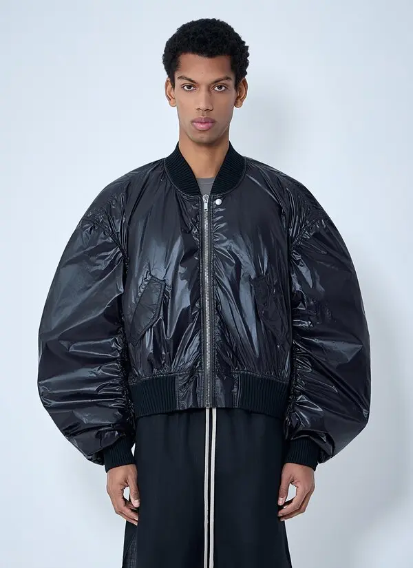Rick Owens Oversized Bomber Jacket - Black