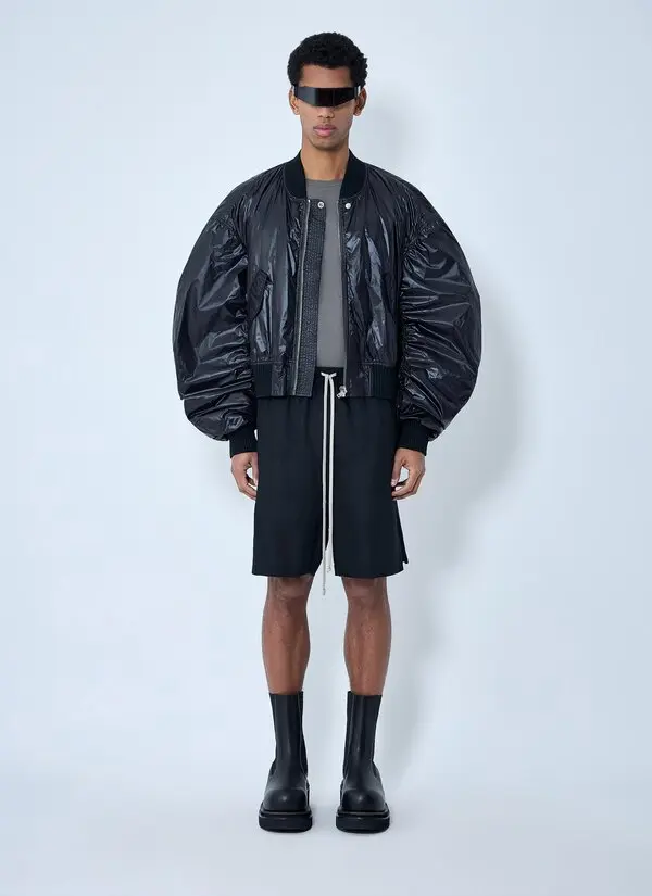 Rick Owens Oversized Bomber Jacket - Black