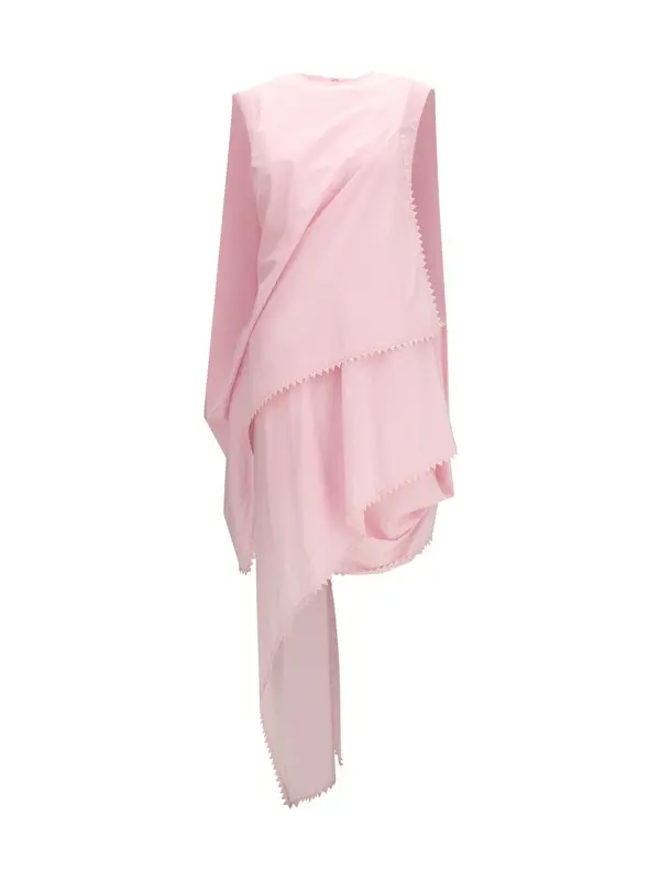 Jacquemus Traversin Layered Dress - Pink