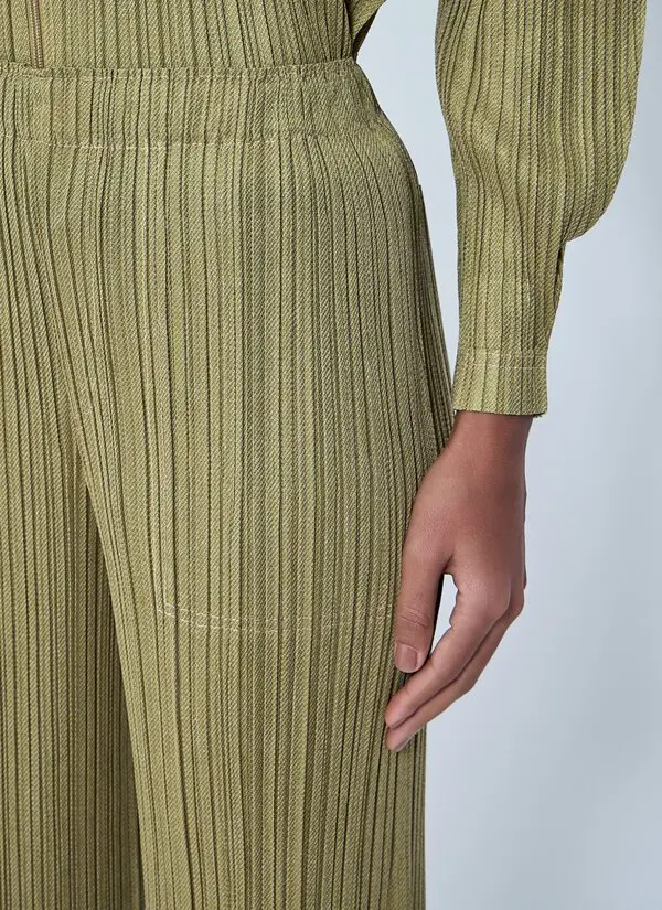 Issey Miyake Ribbed Knit Pants