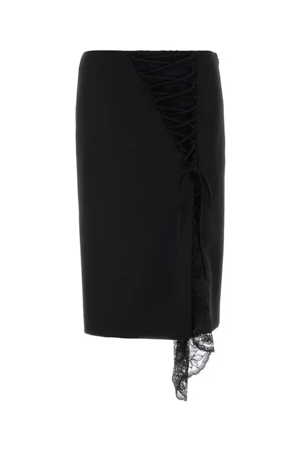 Alexander McQueen Wool Skirt