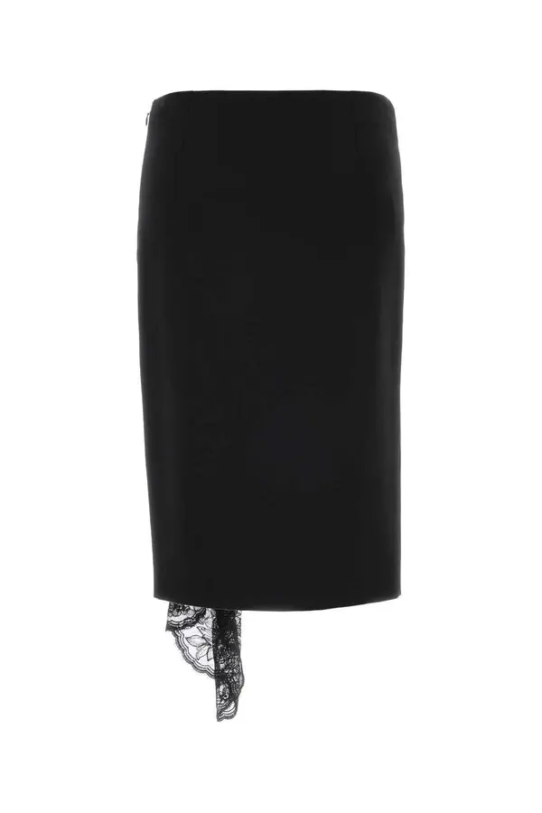 Alexander McQueen Wool Skirt