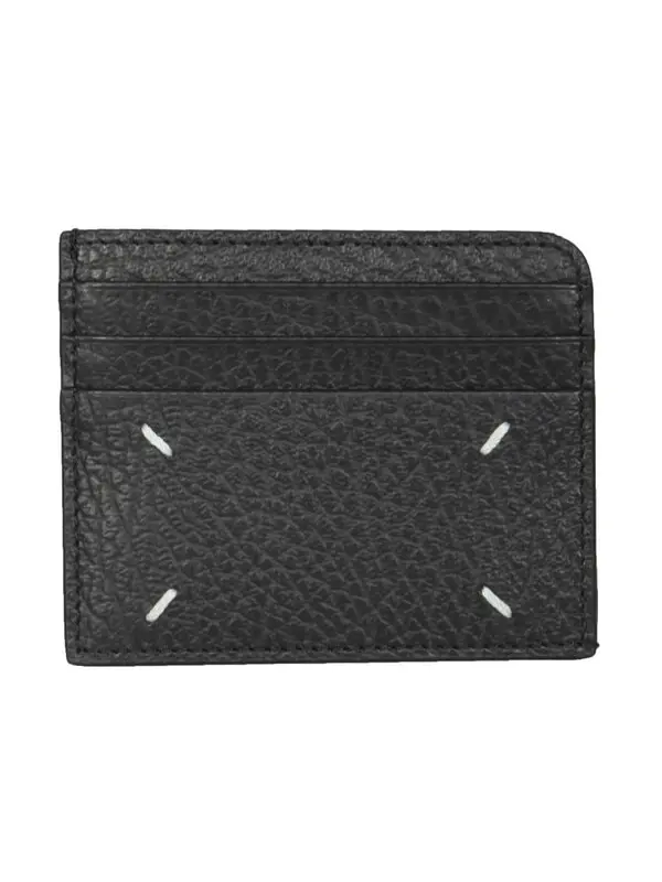 MAISON MARGIELA Portacarte In Pelle - Black