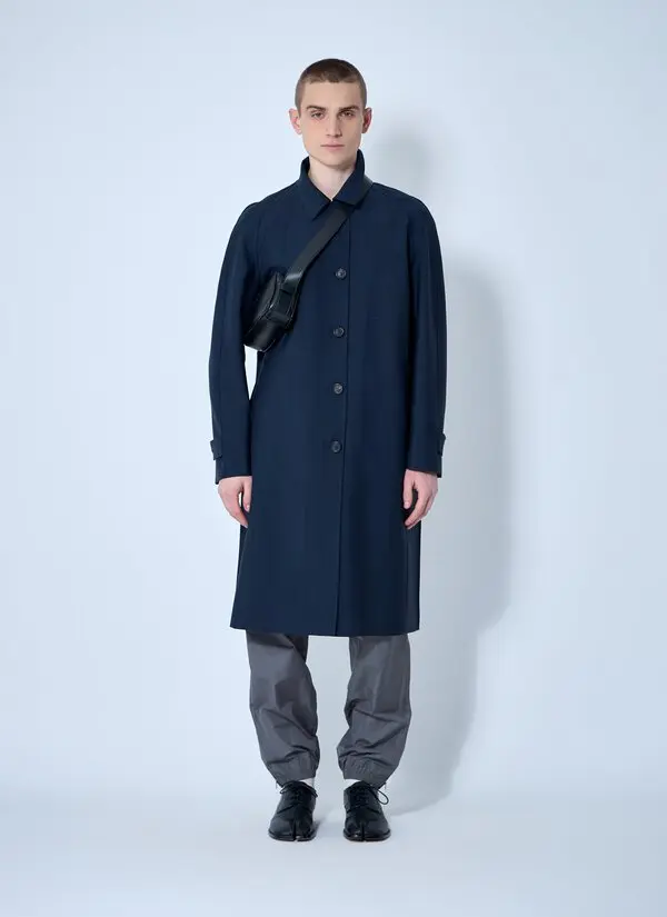 Miu Miu Single-breasted Mohair Coat