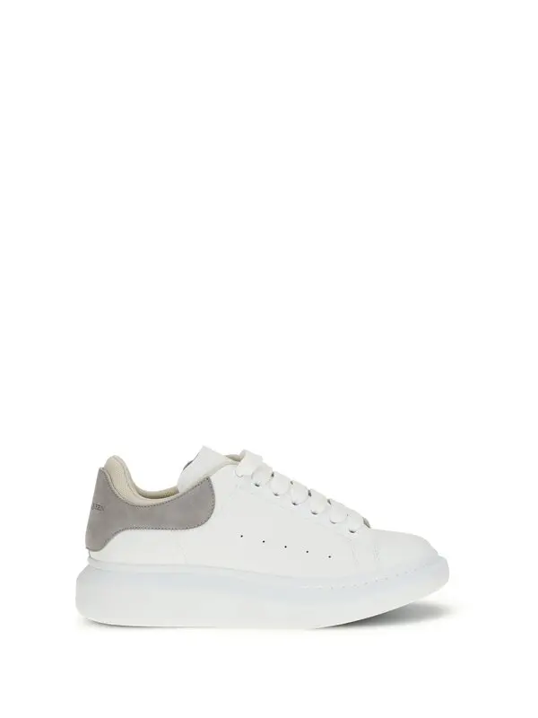 Alexander McQueen Oversized Sneakers With Suede Heel Tab
