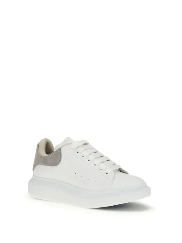 Alexander McQueen Oversized Sneakers With Suede Heel Tab