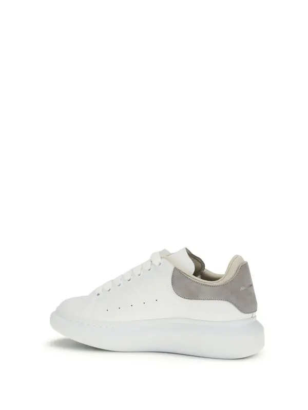 Alexander McQueen Oversized Sneakers With Suede Heel Tab