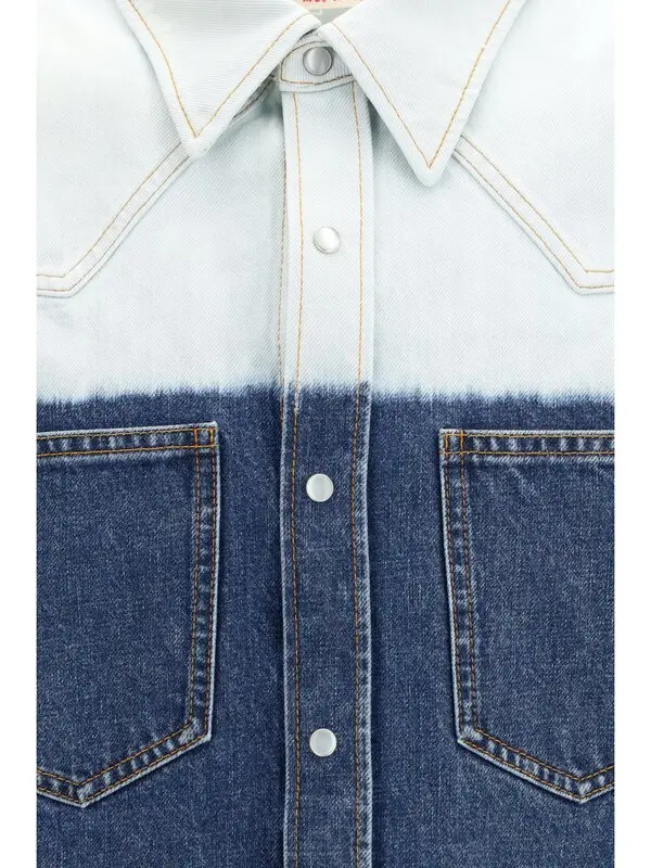 Marni Dip-dye Denim Shirt