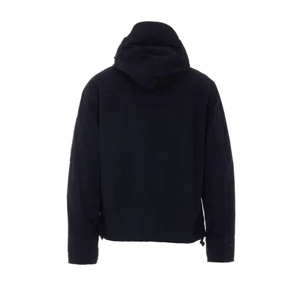 C.P. COMPANY Lens Logo Twill Hooded Jacket