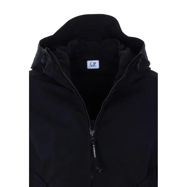 C.P. COMPANY Lens Logo Twill Hooded Jacket