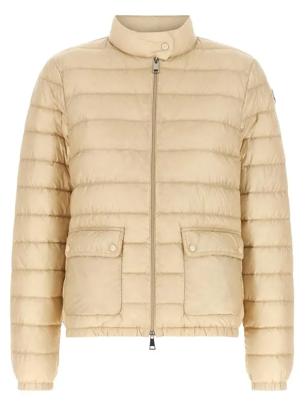 Moncler Lans Down Jacket - Cream