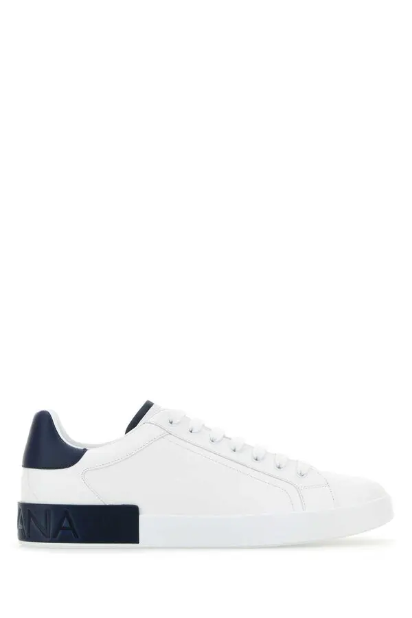 Dolce & Gabbana Leather Portofino Sneakers