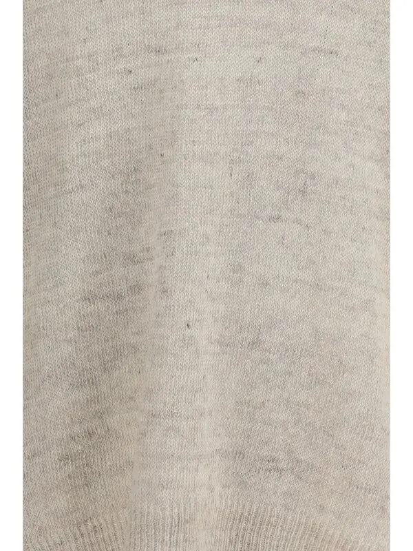 Our Legacy Rue V-neck Soft Cyclone Linen Sweater