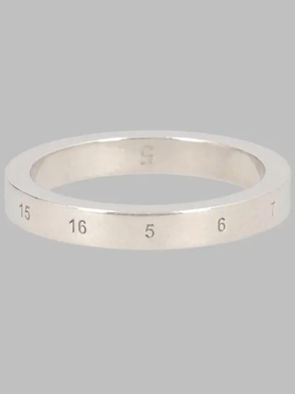 MAISON MARGIELA Numeric Ring - Silver