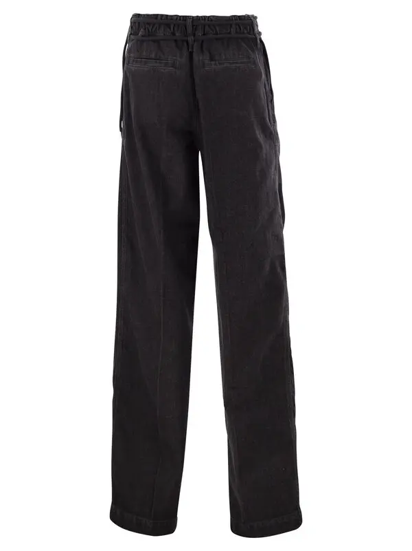 Sportmax Capsula Denim Trousers With Belt