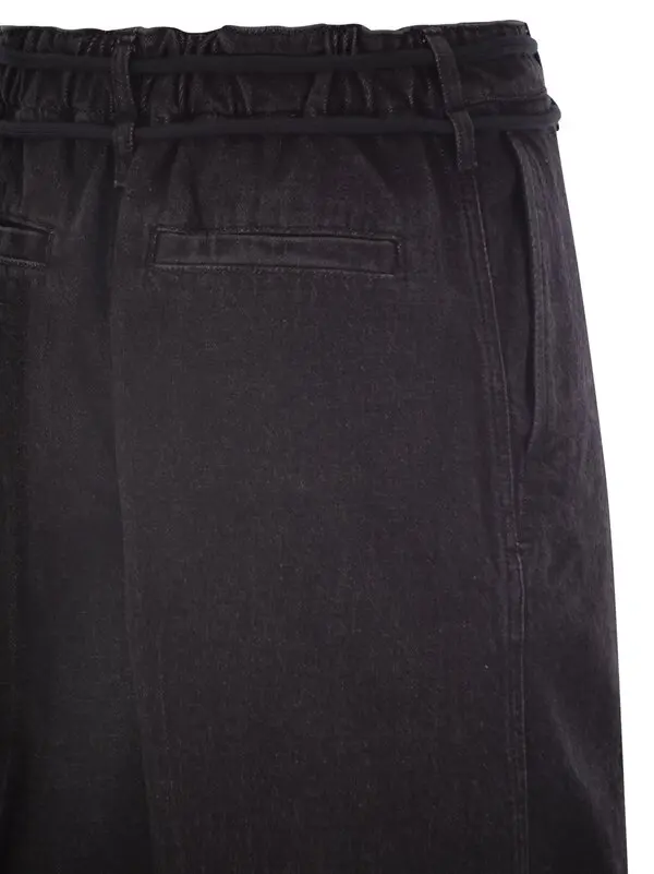 Sportmax Capsula Denim Trousers With Belt
