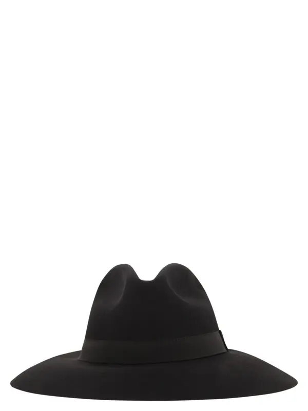 FAY Wool Felt Hat - Black