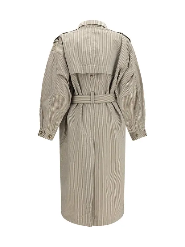 Isabel Marant Étoile Marant Chilma Striped Coat