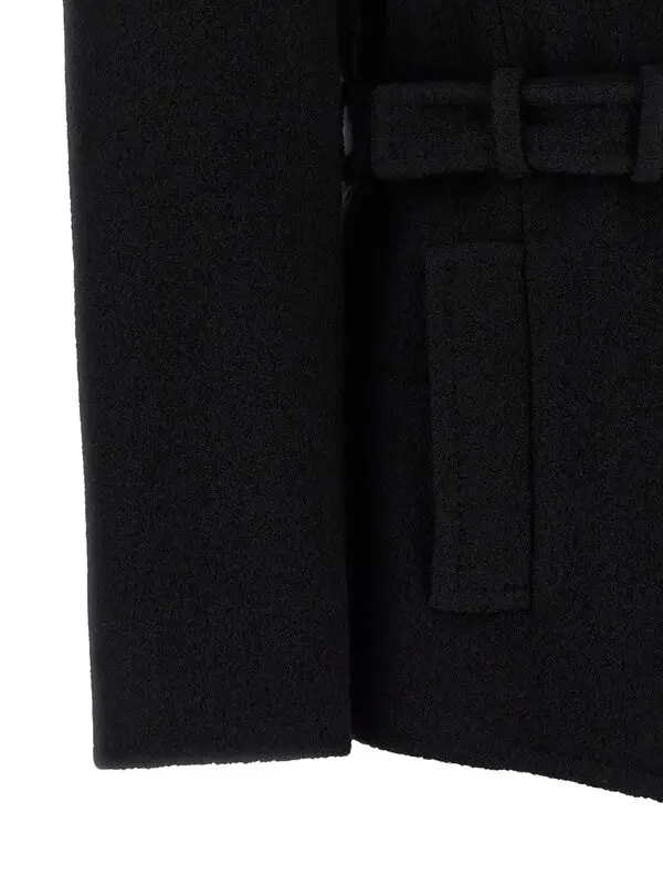 Balmain Anthem Belted Caban