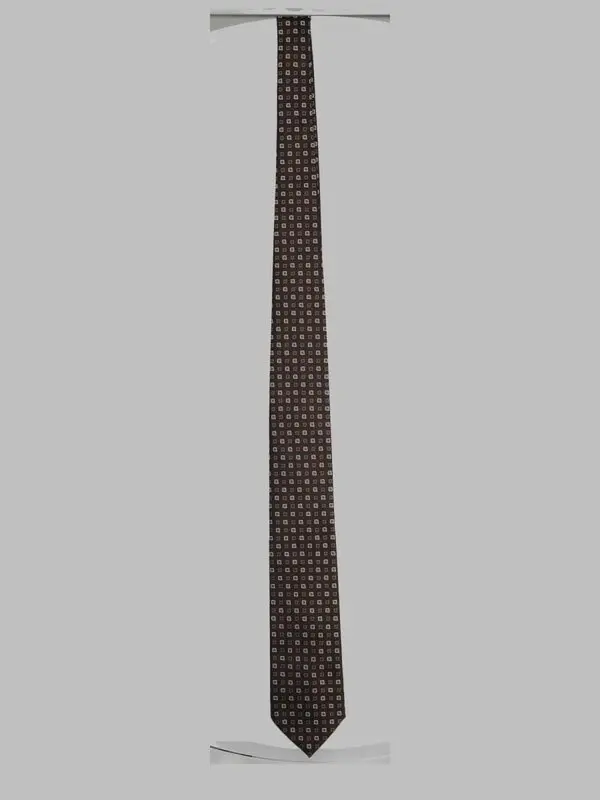 BOSS Cravatta In Misto Seta - Black