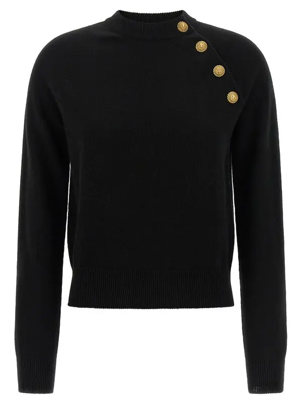 Balmain Leone Catena' Sweater - Black