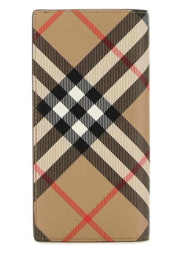 Burberry Printed Canvas Wallet