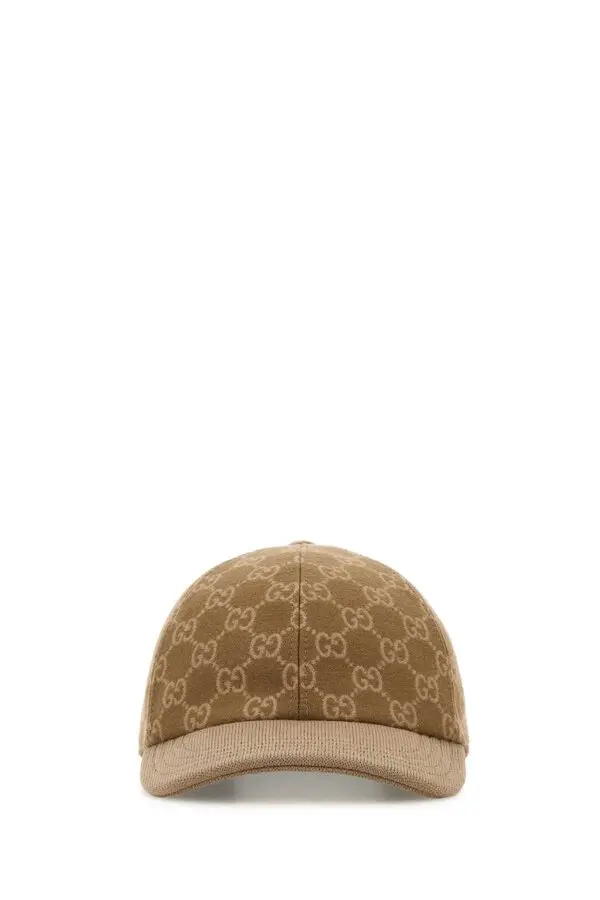 Gucci Embroidered Wool Baseball Cap