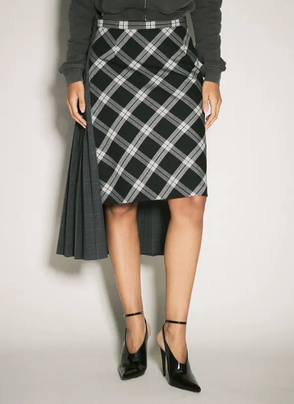 Balenciaga Taped Double Skirt