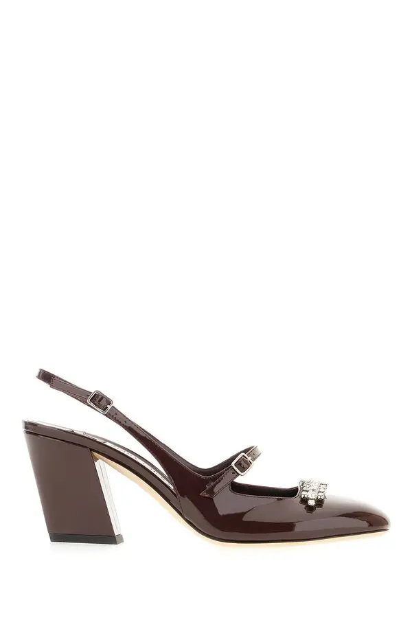 JIMMY CHOO Patent Pumps
