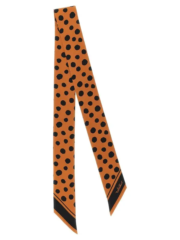 Valentino Garavani Pois Dalmata' Bandeau - Brown
