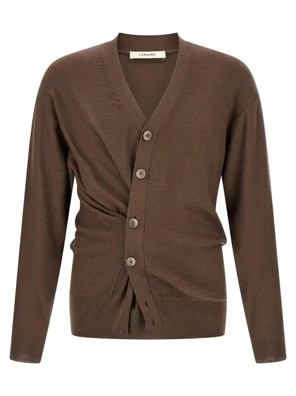 LEMAIRE Relaxed Twisted Cardigan